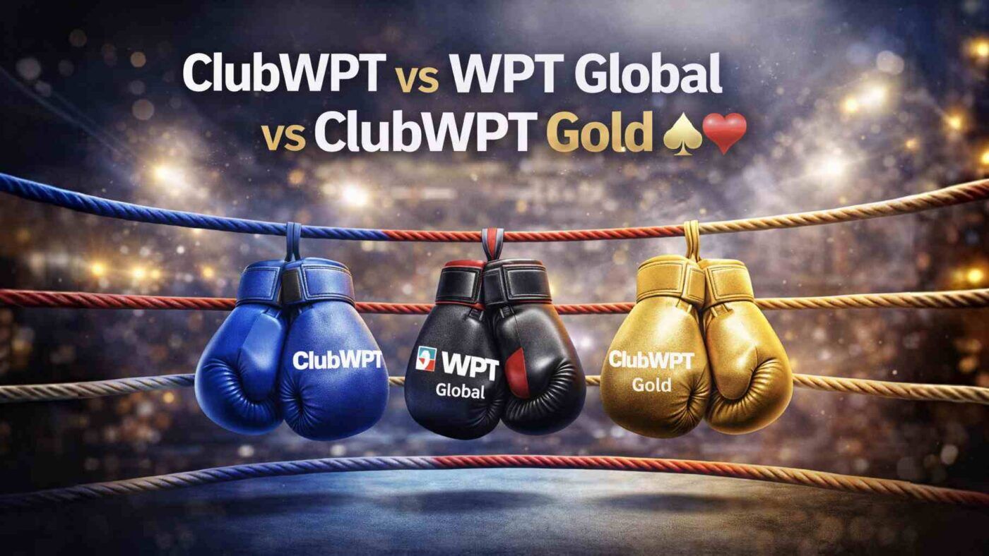 ClubWPT vs WPT Global vs ClubWPT Gold: Key Comparisons